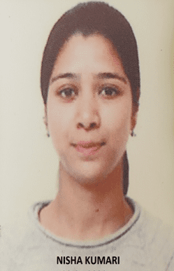 Ms. NISHA KUMARI – Kurukshetra University